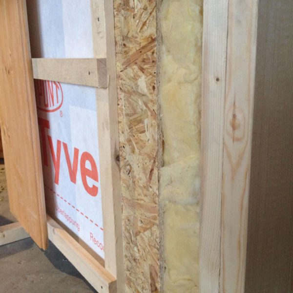 Timber frame house manufacturing and construction