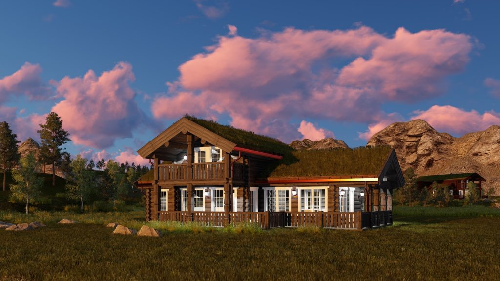 Log house and timber frame house manufacturing and construction